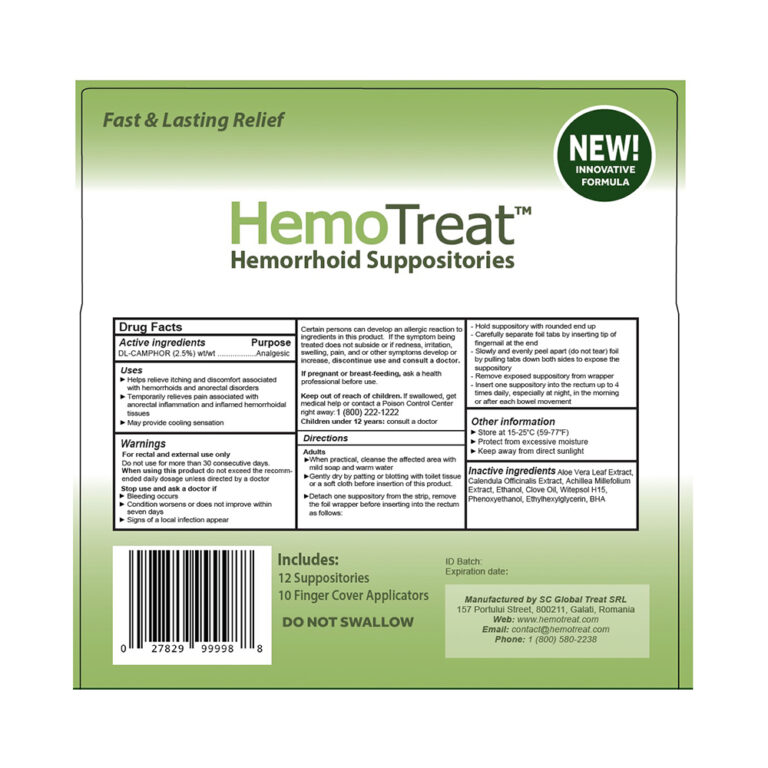 HemoTreat dạng viên đặt - HemoTreat™